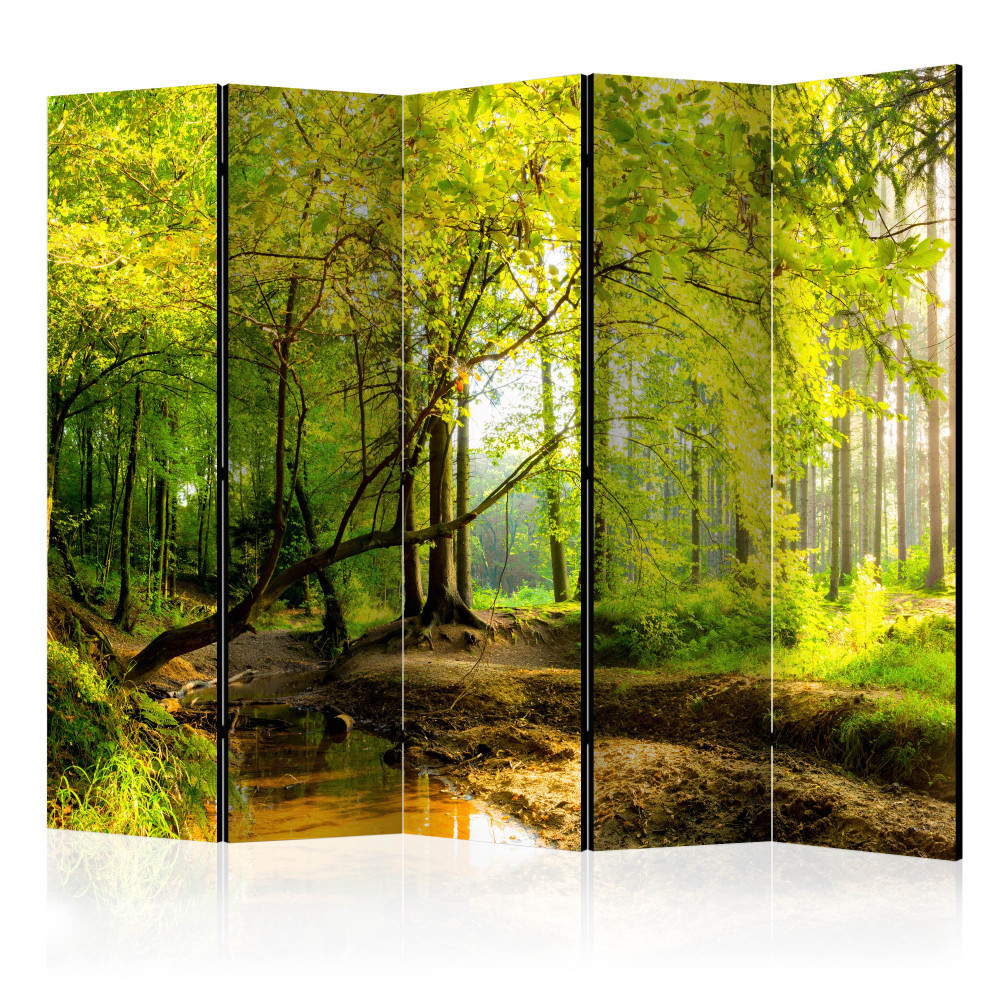 Paraván - Forest Clearing II [Room Dividers], A1-PARAVENT109